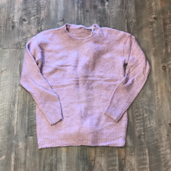 entro | Sweaters | Entro Mauve Tie Back Sweater | Poshmark